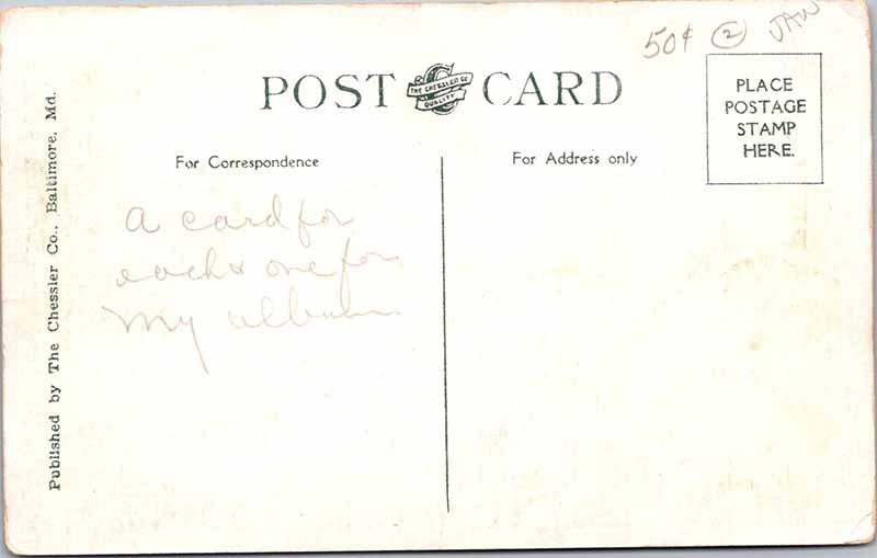 Postcard BRIDGE SCENE Baltimore Maryland MD o/19 AL1400 | eBay