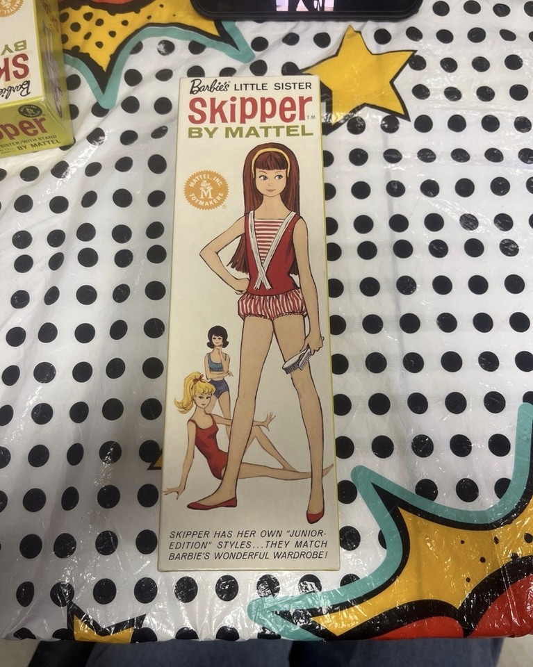 Vintage Barbie's Little Sister Skipper Doll # 0950, 1963 Original Box ...