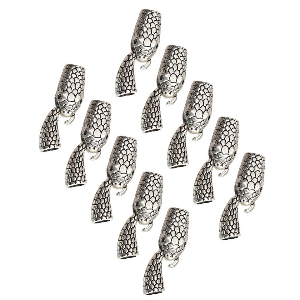 10 Pairs Clamps for Jewelry Making Bracelet Hooks and Clasps Bead Snake ...
