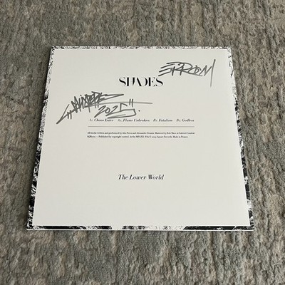 SHADES SIGNED THE LOWER WORLD VINYL RECORD EPROM ALIX PEREZ AUTOGRAPHED ...