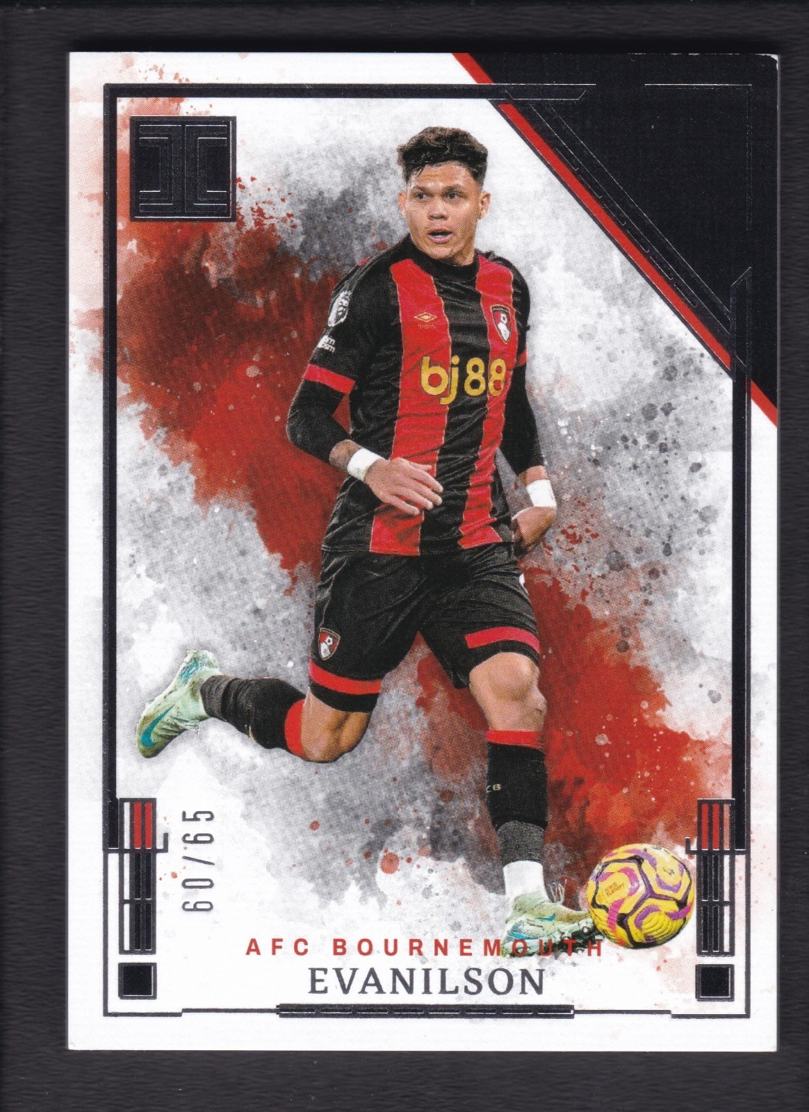 Evanilson 2024 Impeccable Premier League #130 Ruby & Gold /1 Price ...