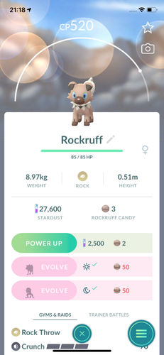Pokemon TRADE - #744 - Rockruff !! Safe, Cheap & Fast !! | eBay