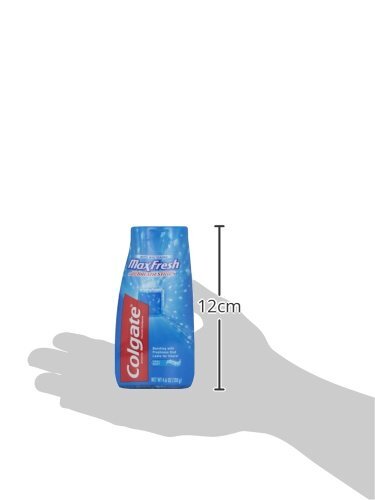 Colgate Max Fresh Liquid Toothpaste with Mini Breath Strips Cool Mint 4 ...