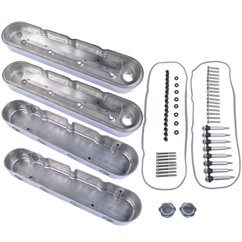 LS Valve Covers w/ Coil Mounts + Covers for Chevy SB V8 LS LS1 LS2 LS3 ...