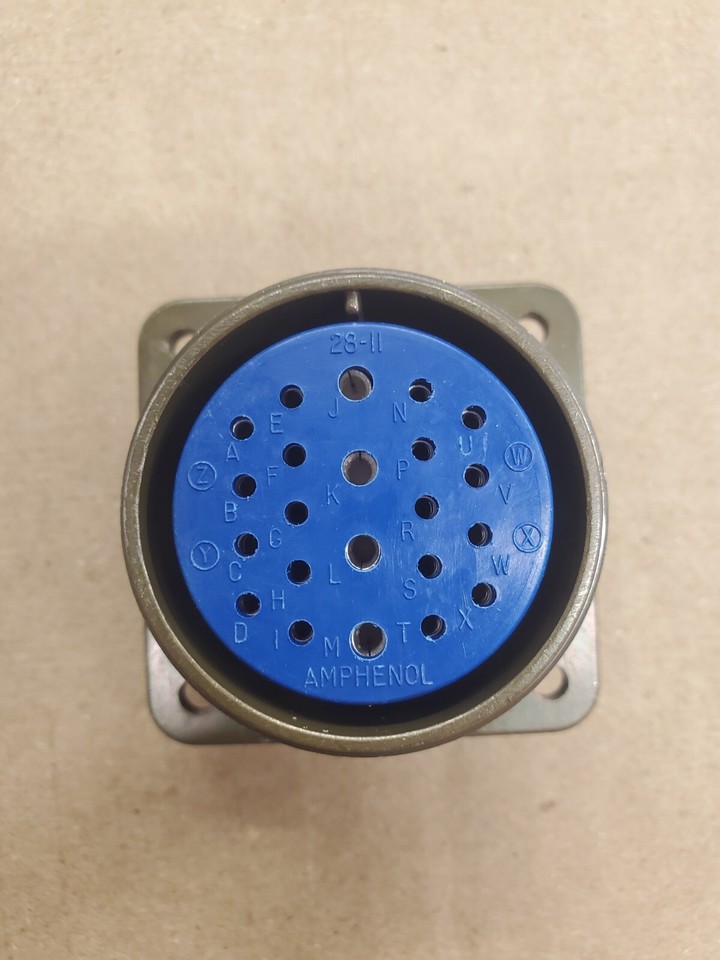 New Amphenol 97-3102A-28-11S Receptacle 22 Wire Socket Side | eBay