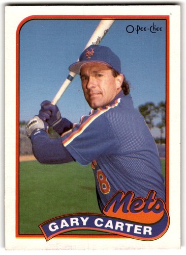 1989 O-Pee-Chee Gary Carter #324 New York Mets | eBay