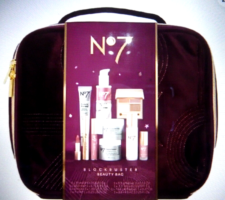 No7 Blockbuster BRAND NEW 10 Items RRP£198 Future Renew 4 x Full Sze ...