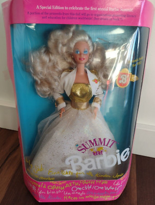 Vintage Summit Barbie 1990 New in Box Sealed 1st Annual Special Edition ...