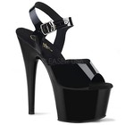 7" Red Platform Sandals Mens Drag Queen Performance High Heels Womans ...