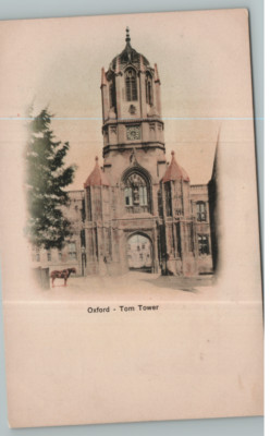 Vintage Postcard Tom Tower Oxford | eBay