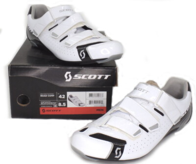 Scott Road Comp Cycling Shoes White Men's Size 8.5 US / 42 EU | eBay