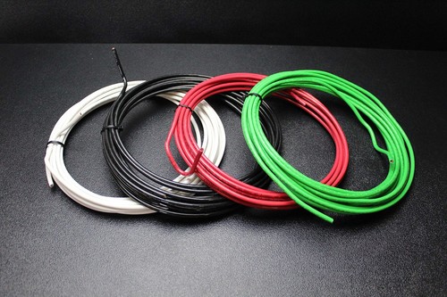 12 Gauge THHN Wire Stranded 4 Colors 25 FT Each RED Black Green White ...