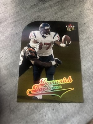 2004 Ultra Gold Medallion Domanick Davis Houston Texans #87 | eBay