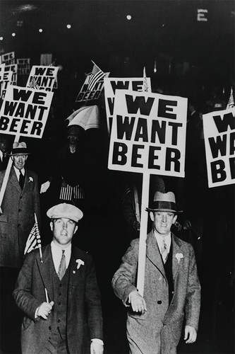 We Want Beer! 1931 Prohibition Protest Photo Wall Art Home - POSTER 20 ...