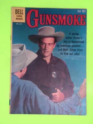 Gunsmoke #24 Includes Four Color 1960 Dell Publishing Co. 4.0 Comic ...