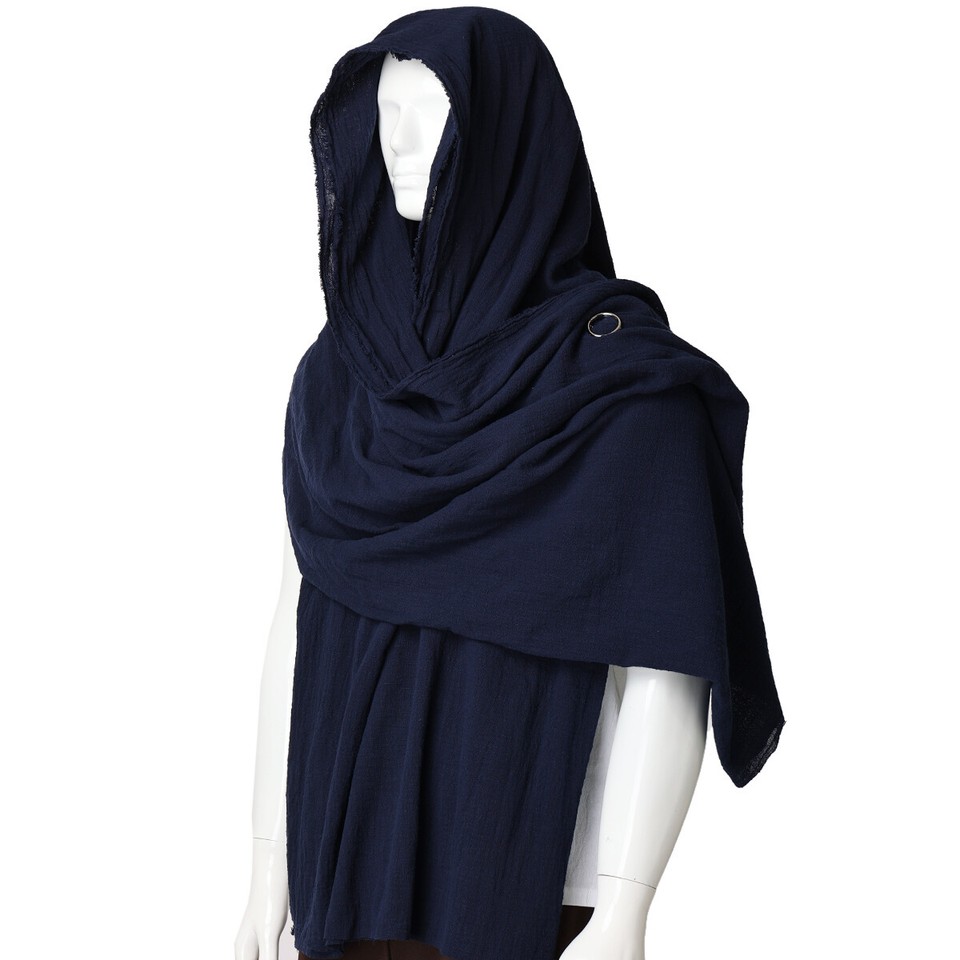 Medieval Shaman Elven Ranger Shawl Cowl Renaissance Wizard Costume ...