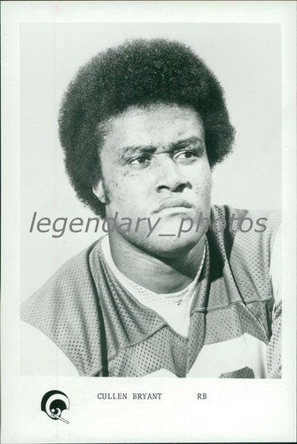 Circa 1970's Cullen Bryant RB Rams Football Original Press Photo | eBay