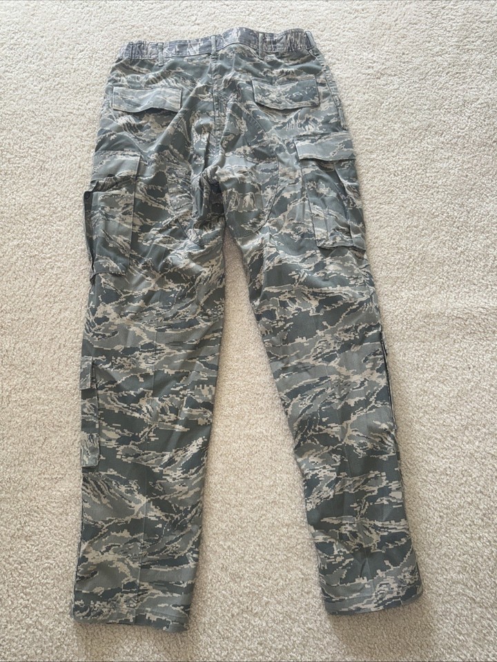 US Air force Military ABU Pants Trousers Men's US Size 34R Button Fly ...
