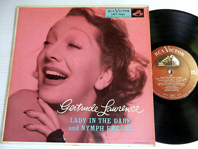 GERTRUDE LAWRENCE 10" Lady in The Dark 1941 & Nymph Errant 1933 | eBay