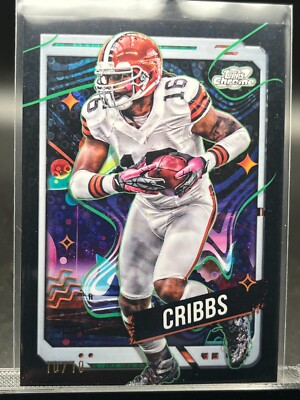 2024 Topps Cosmic Chrome Josh Cribbs #20 Black Eclipse 10/10 | eBay