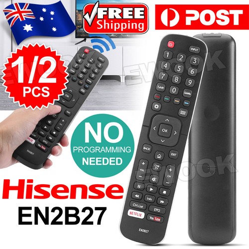 for HISENSE TV Remote Control ORIGINAL EN2B27 OEM EN-2B27 RC3394402/01 ...