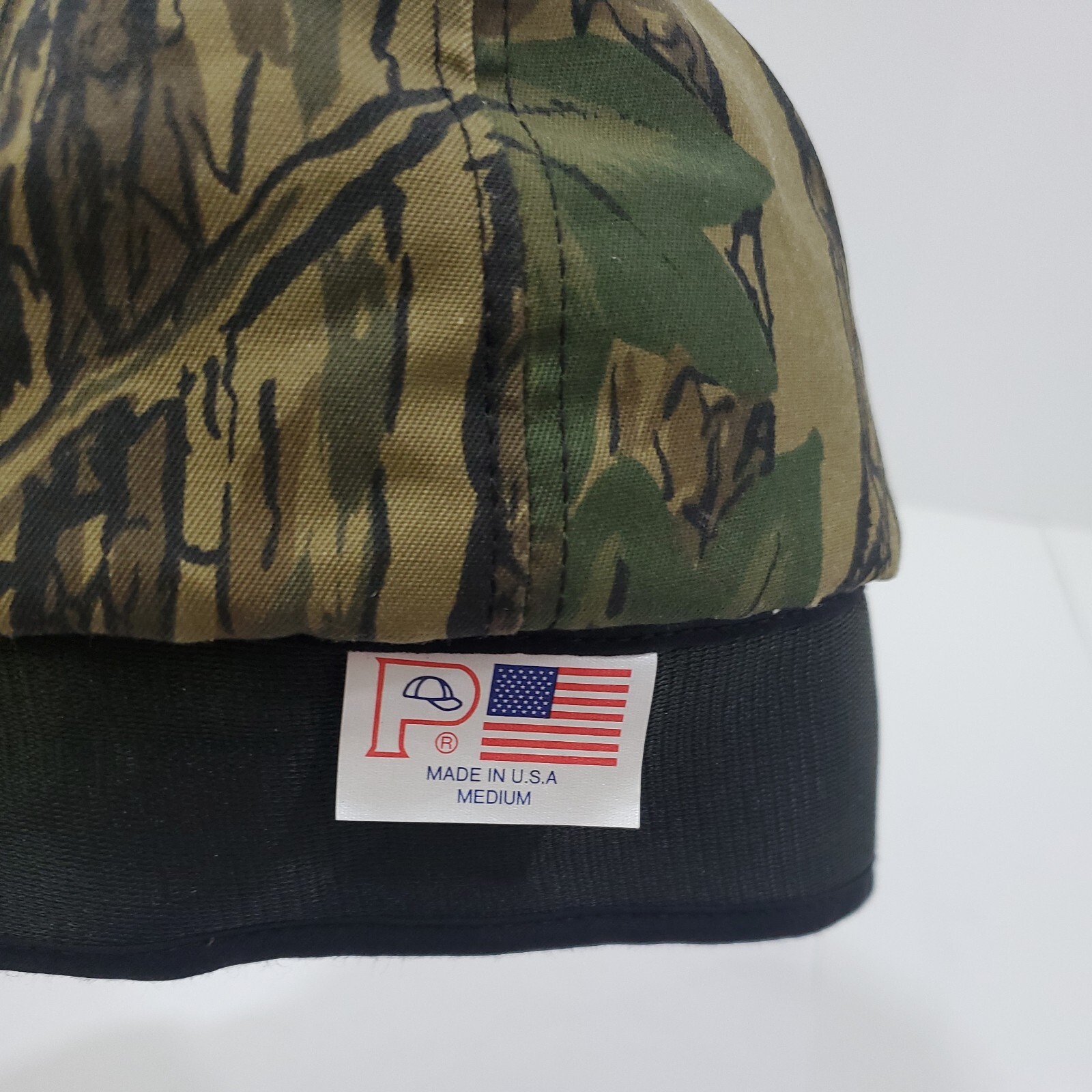 Vintage Trebark Camouflage Hunting Cap Hat Insulated Ear Made In USA ...