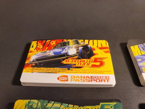 Wangan Midnight Maximum Tune 5 NA Exclusive BanaPassport ORANGE Card ...