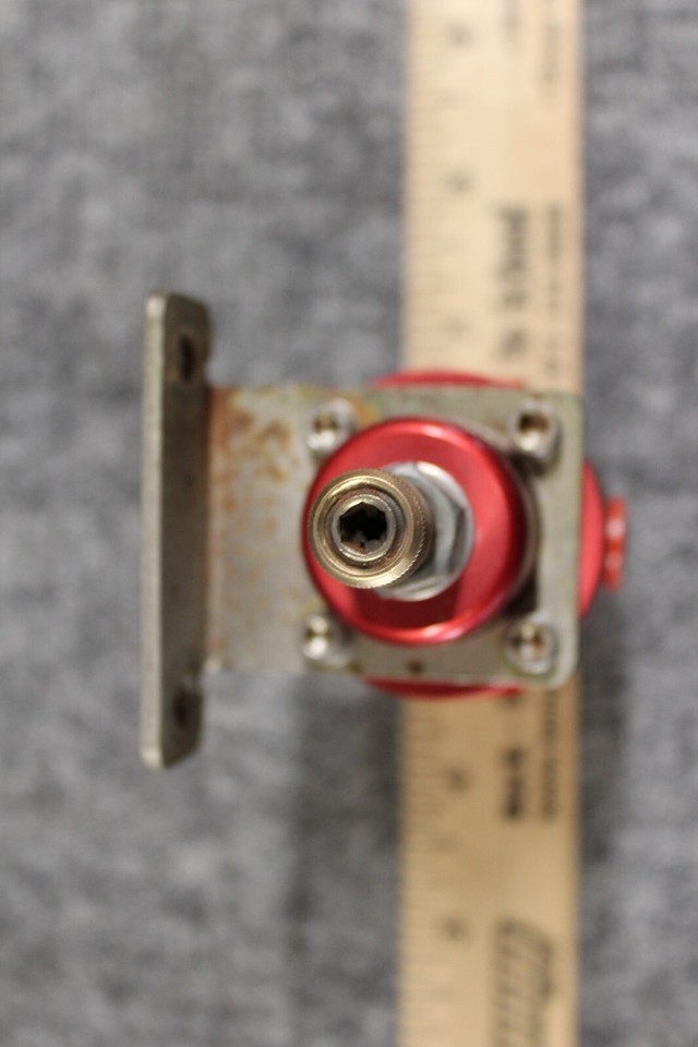 Barry Grant 2 Port Fuel Regulator Red Anodized | eBay