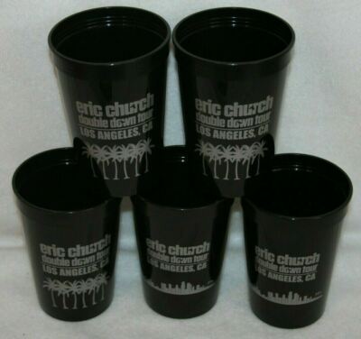 Lot of 5 ERIC CHURCH 2019 Double Down Concert Tour LOS ANGELES ...