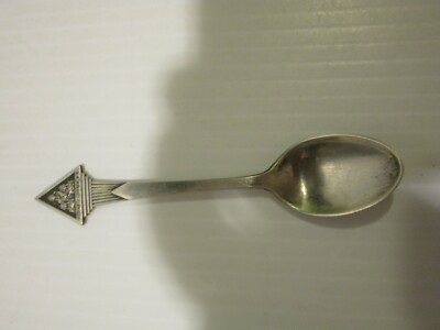T.H. Martinsen Norway Silverplate Freemason Spoon, "IYOB Filiae" | eBay