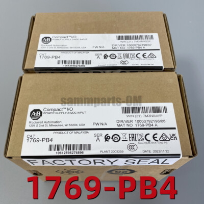 AB 1769-PB4 SerA 1769PB4 CompactLogix Power Supply Factory Sealed | eBay