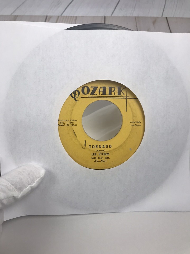 Lee Storm-A Side-Tornado-B Side-Lost Miner-1959-Ozark Recording-Miss ...