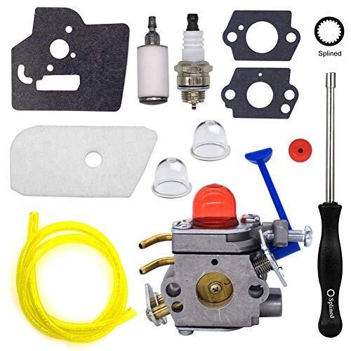 Carburetor Fits Husqvarna 545081848 125L 125LDX 128C 128CD 128L 128LD ...