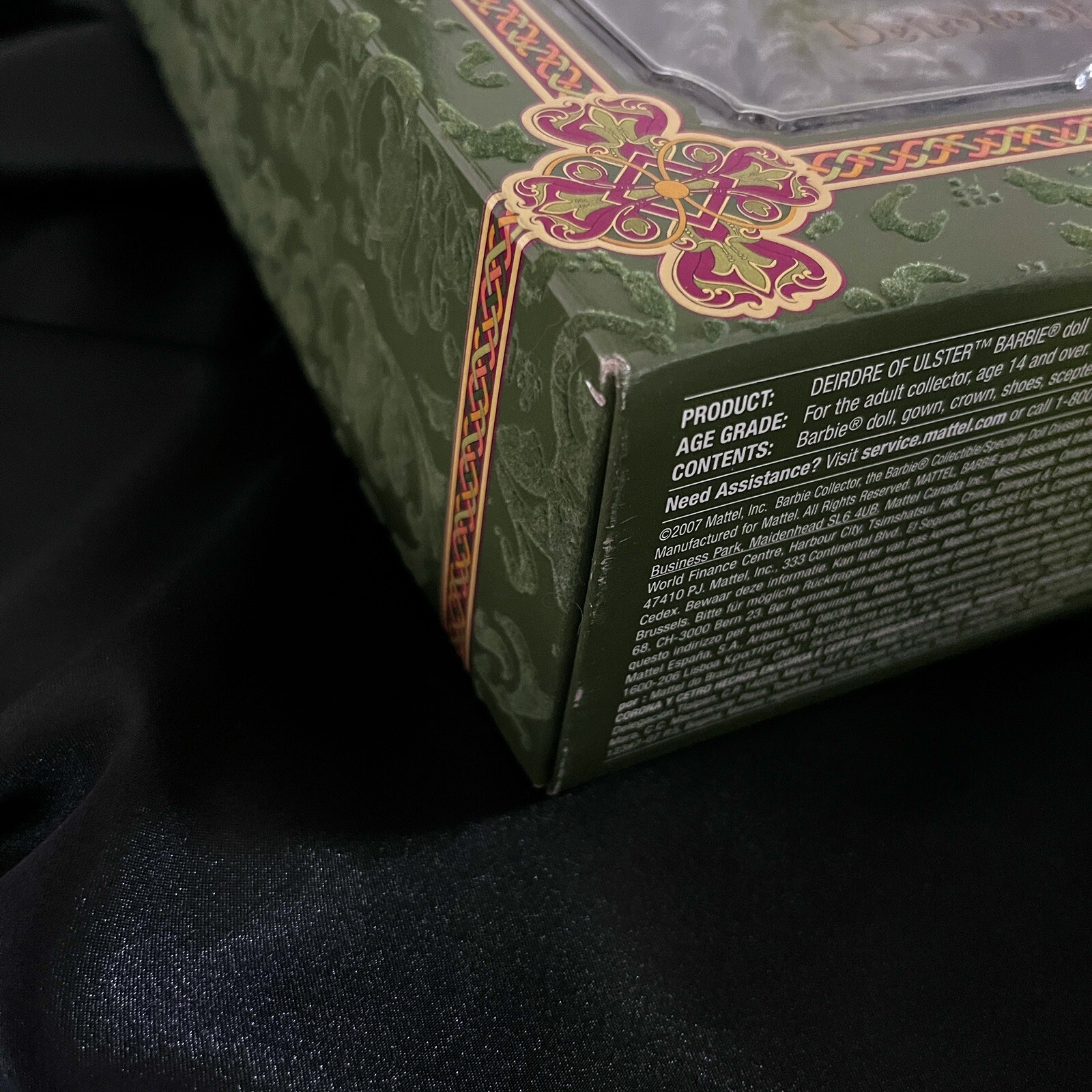 Mattel Legends of Ireland Deirdre of Ulster Barbie Doll K7977 Platinum NRFB for sale online | eBay