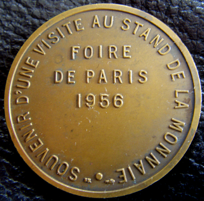 MED3763 - MEDAILLE LA SEINE FOIRE DE PARIS 1956 par MARCEL RENARD | eBay