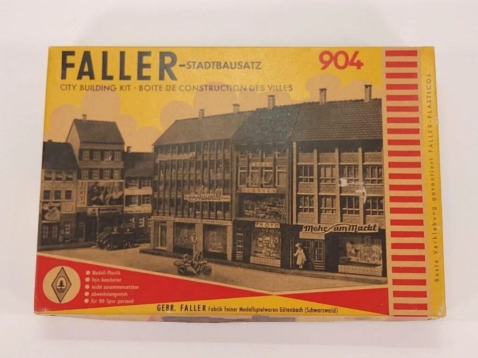 [T-HO] Vintage Faller 904 City Building Kit | eBay