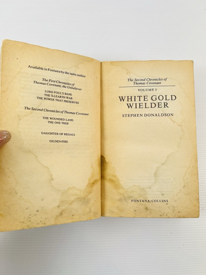 3 x Stephen Donaldson Vintage Novels The Power The Preserves , The One ...