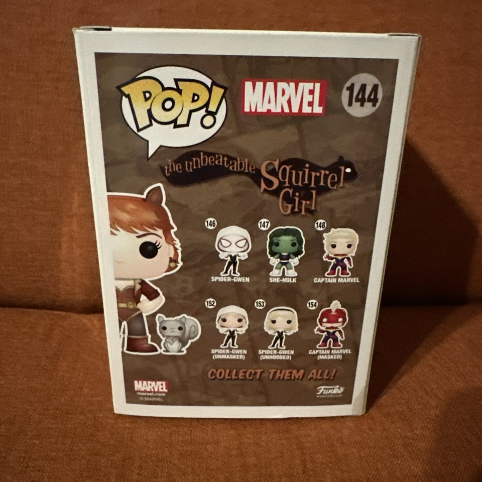Funko Pop! Vinyl: Marvel's Squirrel Girl #144 Collector Corps Exclusive ...