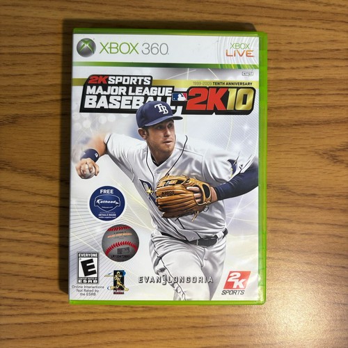 Microsoft Xbox 360 Major League Baseball 2K10 2010) Complete CIB Tested ...