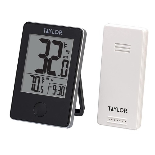 Taylor Precision Products Wireless Digital Indoor/Outdoor Thermometer ...