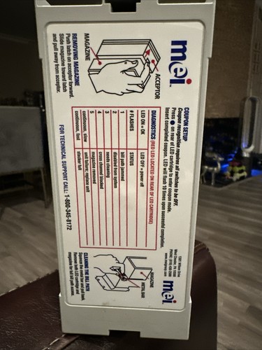 ~ Mars MEI 1000 stacker note box for bill acceptor validator | eBay