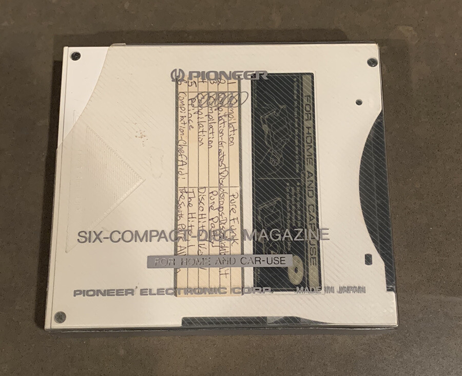 Pioneer 6 Disc Multi-Play PRW1141 CD Player Changer Magazine Cartridge ...