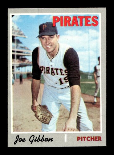 1970 Topps #517 Joe Gibbon Pirates EX-MT+ *9s | eBay