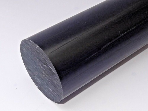 Black Plastic PVC Round Rod Bar 10mm 12mm 15mm 18mm 20mm Dia 100mm ...