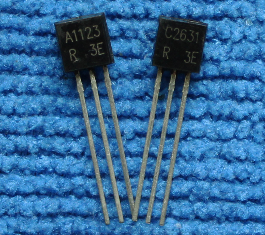 5pairs 2SA1123 2SC2631 2SA1123-S 2SC2631-S (A1123 C2631) TO-92 ...