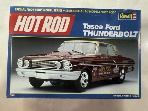 VINTAGE REVELL HOT ROD TASCA FORD THUNDERBOLT MODEL KIT FROM 1990- FREE ...