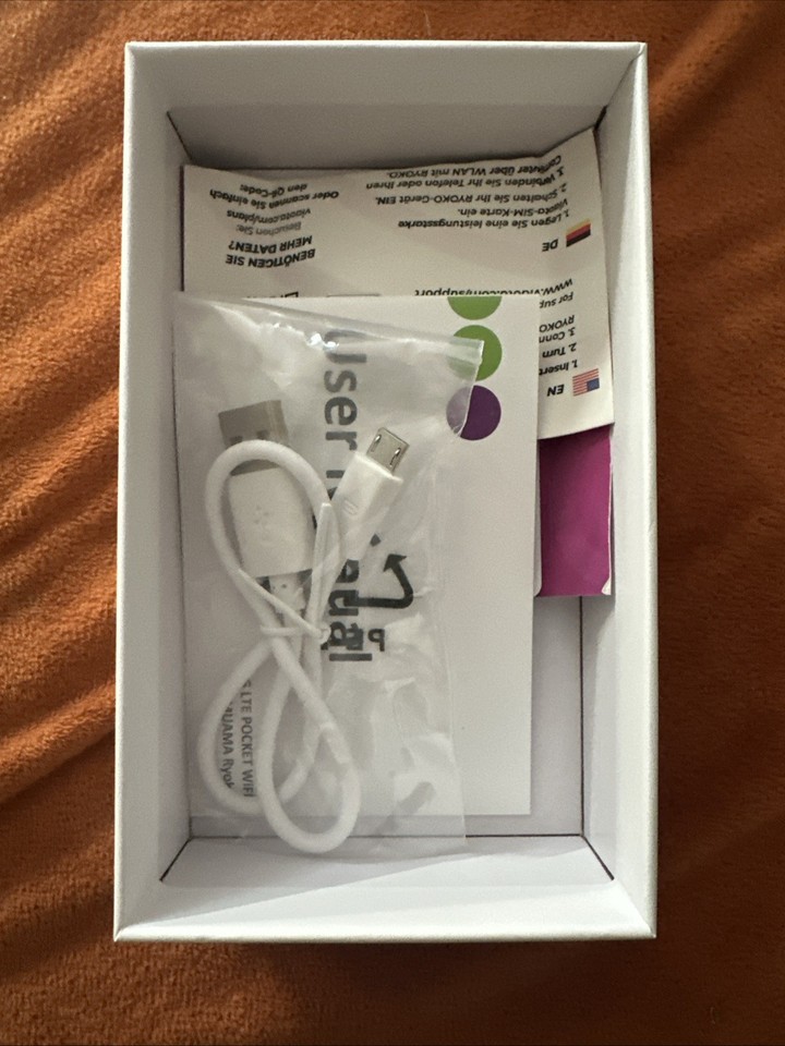 Muama Ryoko 4G-LTE Mobile Broadband Portable Wireless WiFi Router No ...