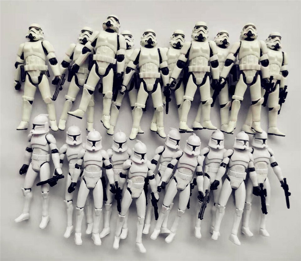 lot Star Wars Stormtroopers Clone Trooper action FIGURE 3.75" | eBay
