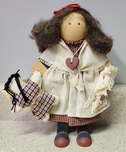 LIZZY HIGH SARA VALENTINE 10” 1985 WOODEN DOLL | eBay