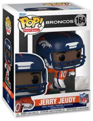 Funko Pop NFL Denver Broncos Jerry Jeudy Figure w/ Protector | eBay
